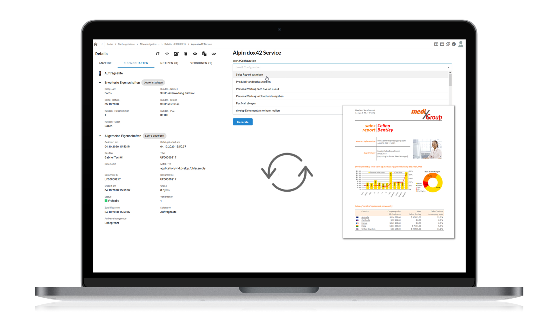 Alpin | dox42 App for d.velop documents | d.velop store